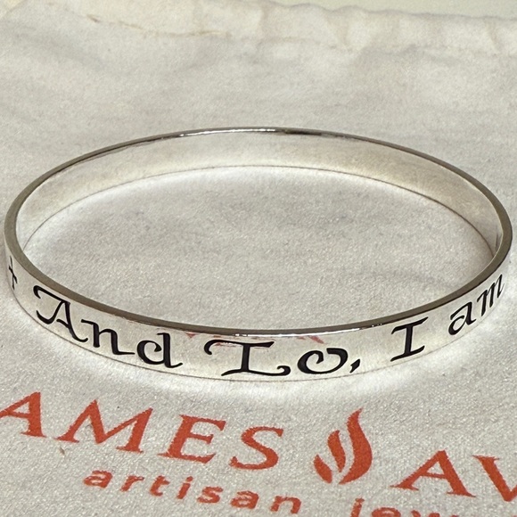 James Avery | Jewelry | James Avery Bangle Sterling Silver I Am With ...